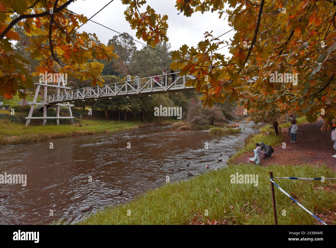 Melnourne, Victoria, Australia. 25th Apr, 2024. People visiting at ...