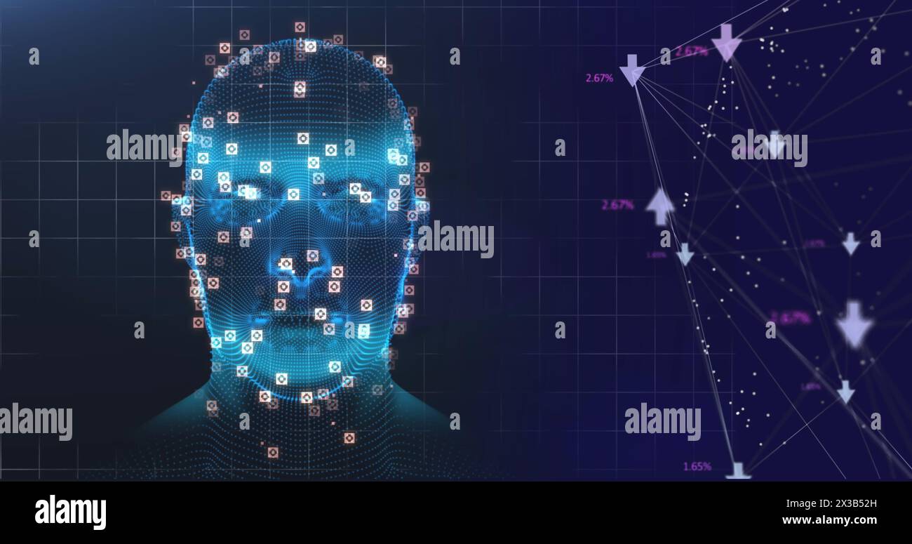 Animation data processing digital interface hi-res stock photography ...