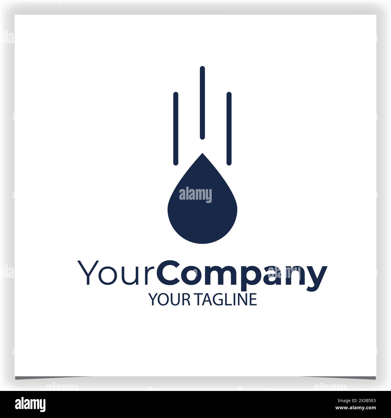 Vector oil drop logo design template Stock Vector Image & Art - Alamy