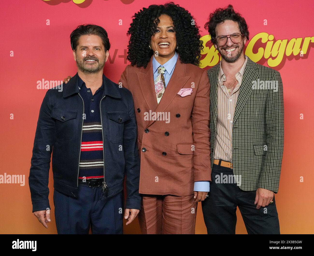 Los Angeles, USA. 25th Apr, 2024. (L-R) Jim Hecht, Janine Sherman ...