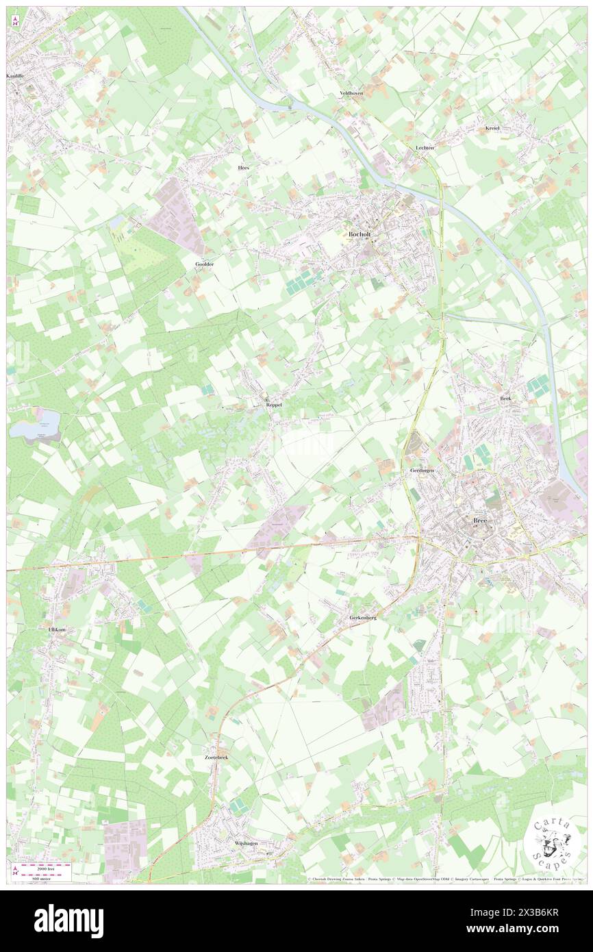Over de Beek, Provincie Limburg, BE, Belgium, Flanders, N 51 8' 59'', N ...