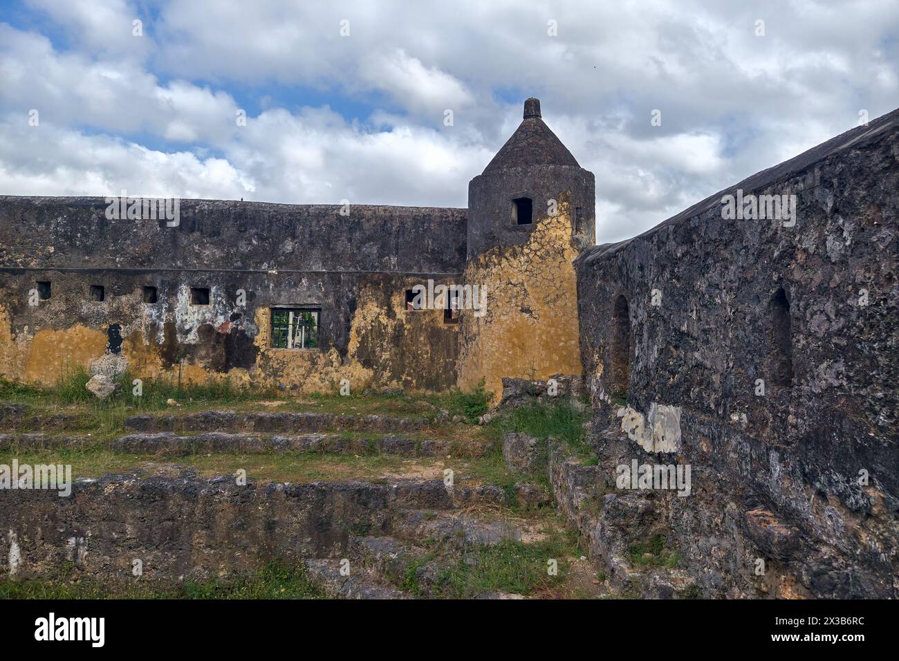 Fort Jesus Museum in Mombasa, Kenya, East Africa. Fort Jesus is a ...