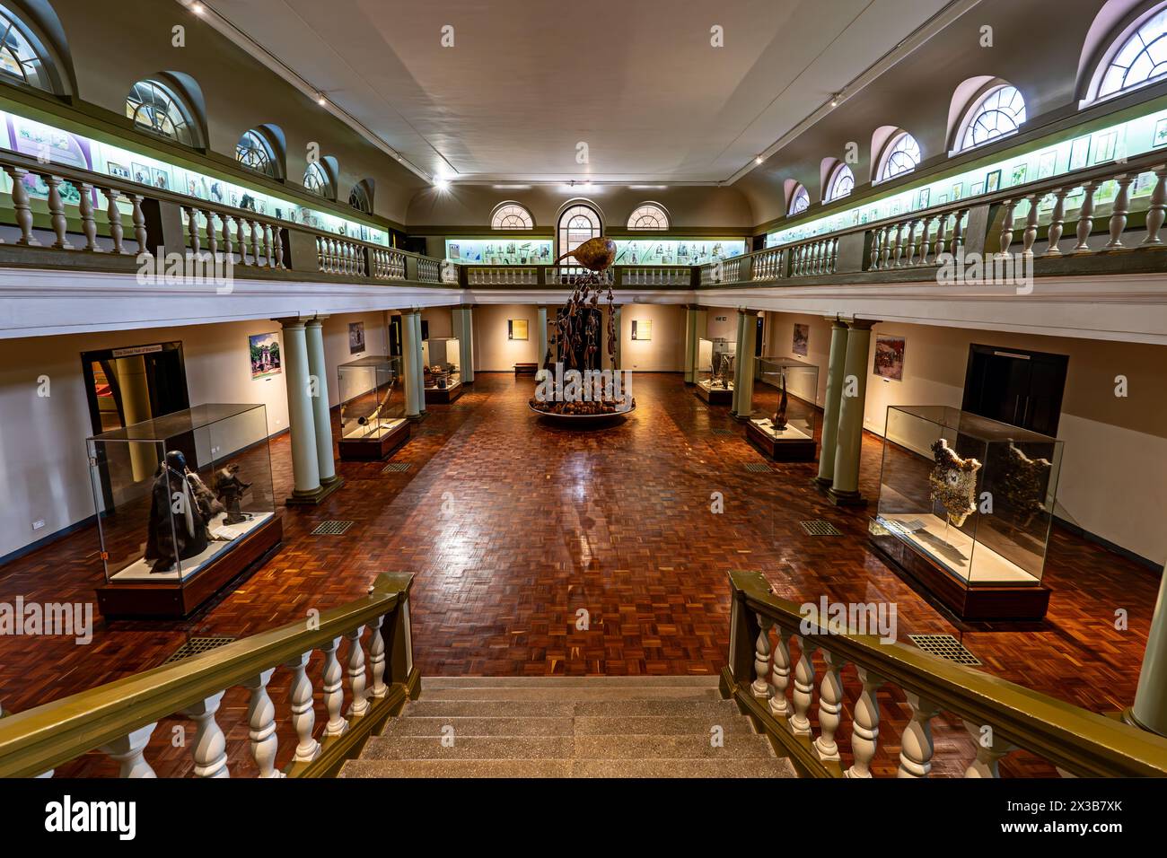 NAIROBI, KENYA February 17, 2024: museum exhibits dedicated to the ...