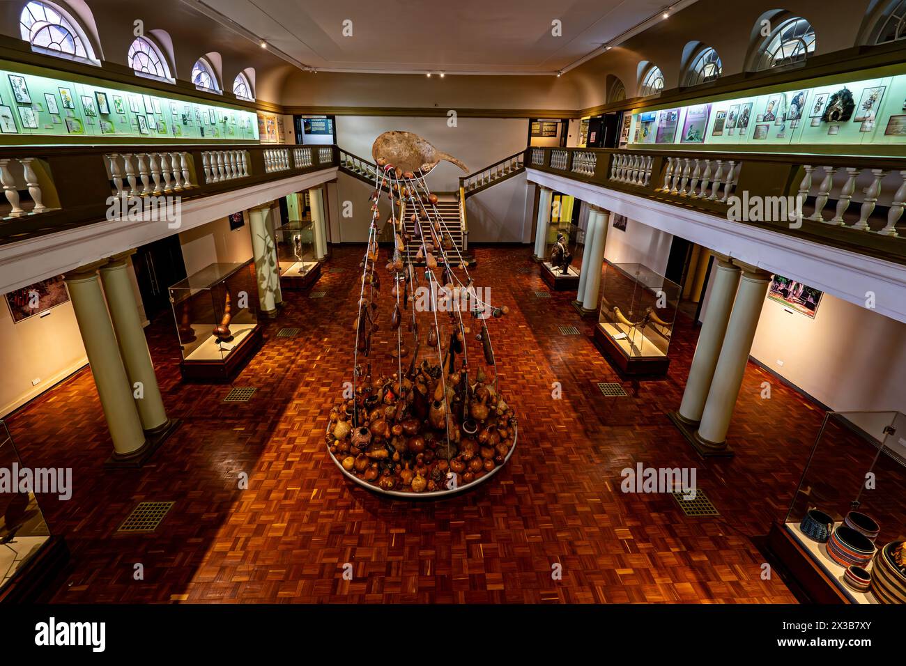 NAIROBI, KENYA February 17, 2024: museum exhibits dedicated to the ...