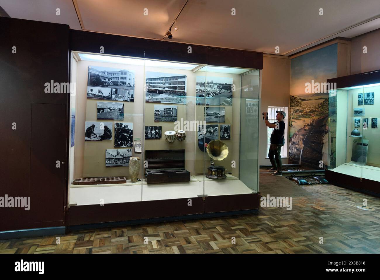 NAIROBI, KENYA February 17, 2024: museum exhibits dedicated to the ...