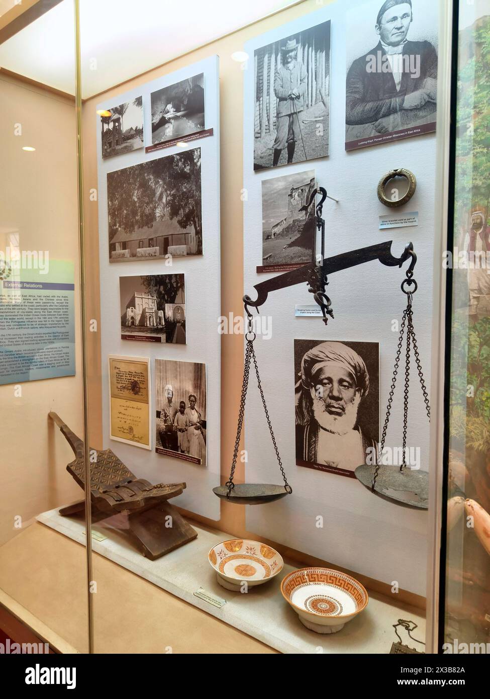 NAIROBI, KENYA February 17, 2024: museum exhibits dedicated to the ...