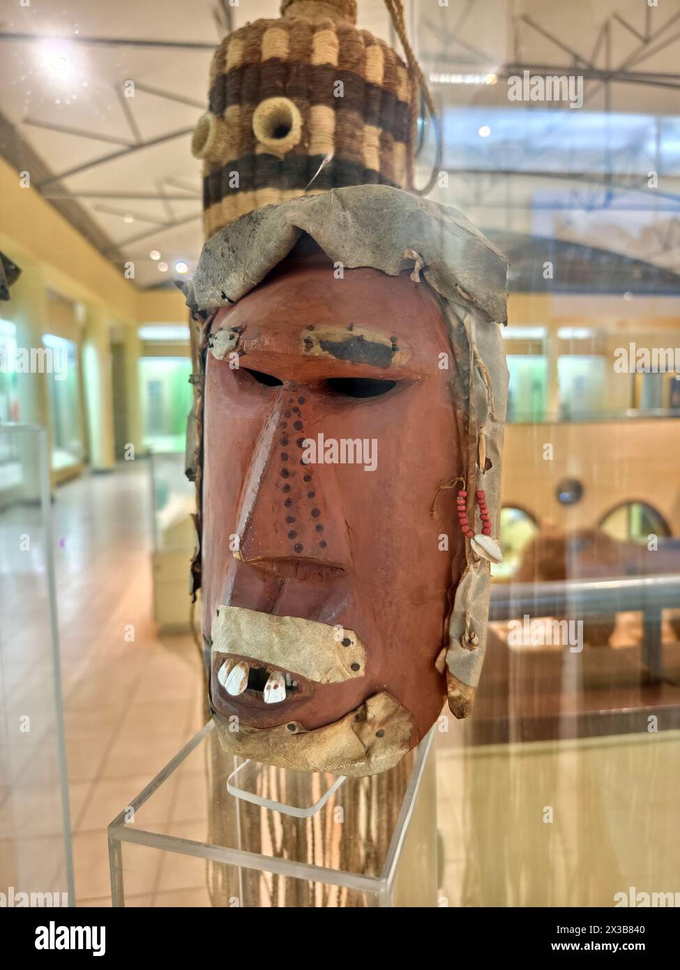 NAIROBI, KENYA February 17, 2024: museum exhibits dedicated to the ...