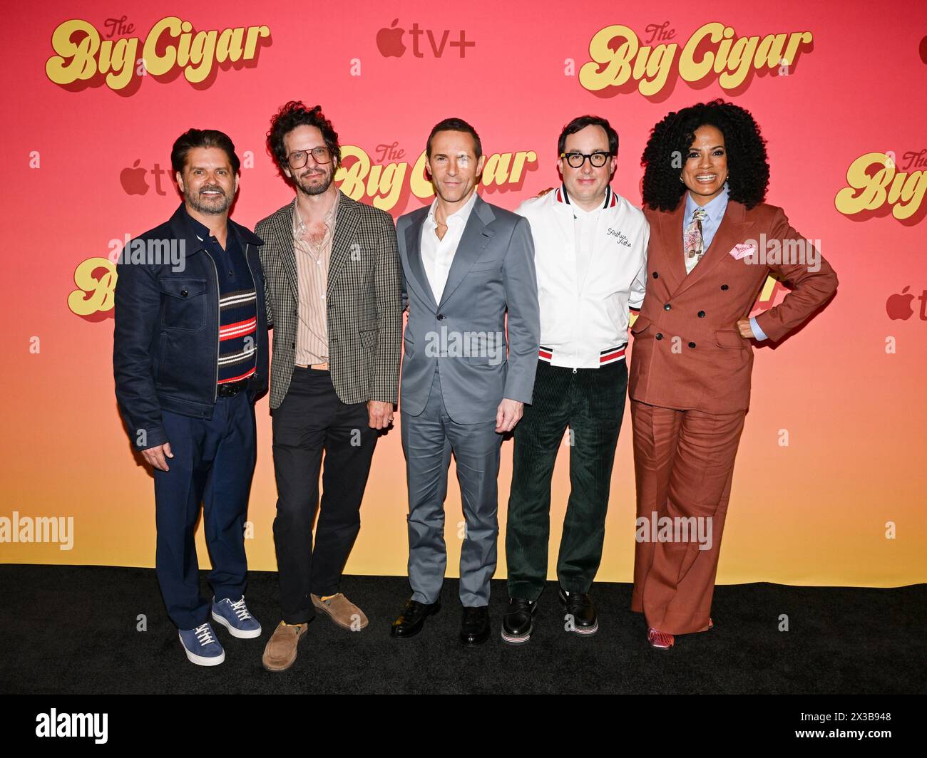 April 25, 2024, West Hollywood, California, USA: (L-R)bJim Hecht ...