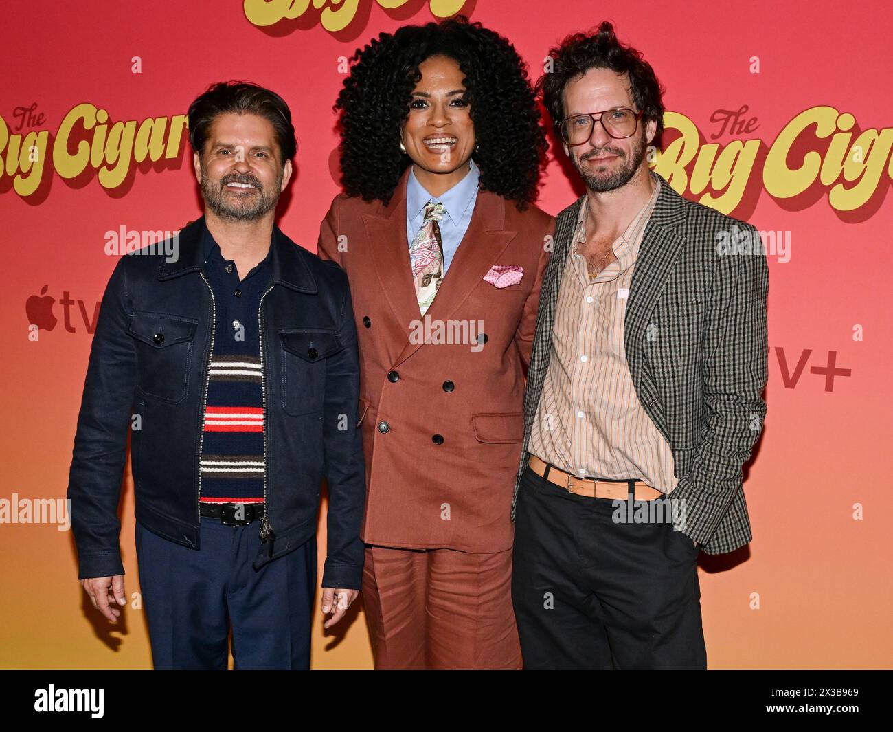 April 25, 2024, West Hollywood, California, USA: Jim Hecht, Janine ...