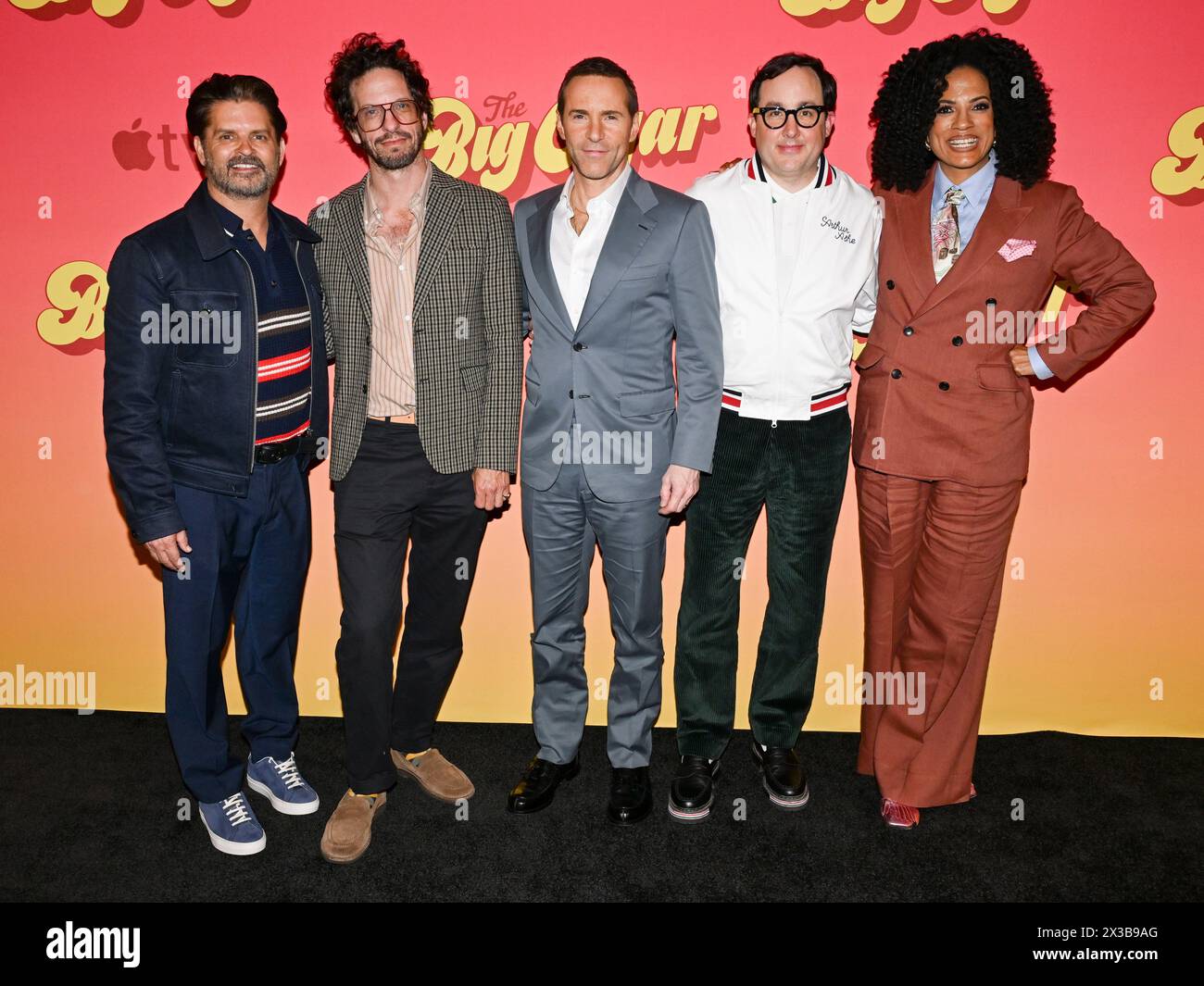 April 25, 2024, West Hollywood, California, USA: (L-R)bJim Hecht ...