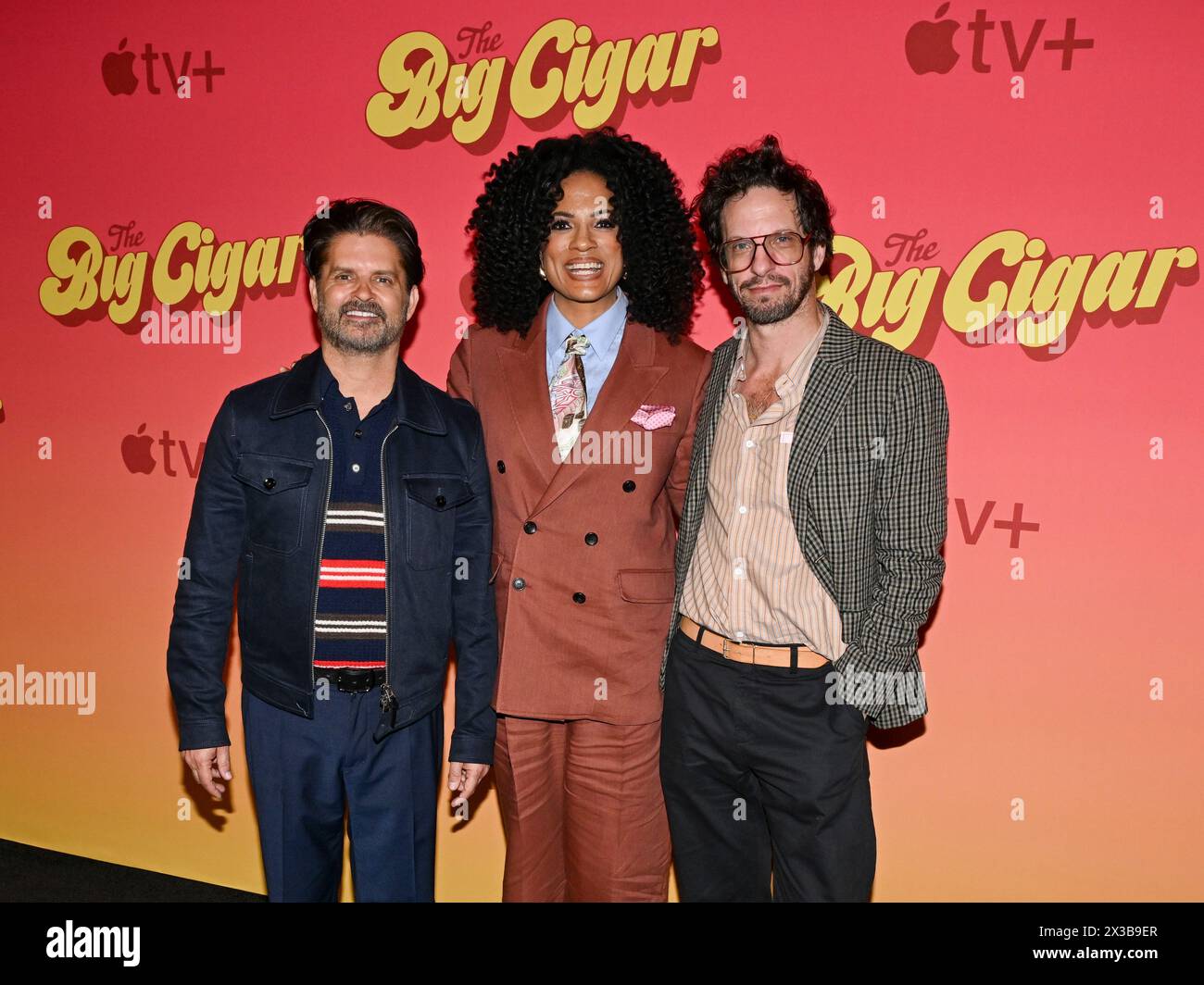 April 25, 2024, West Hollywood, California, USA: Jim Hecht, Janine ...