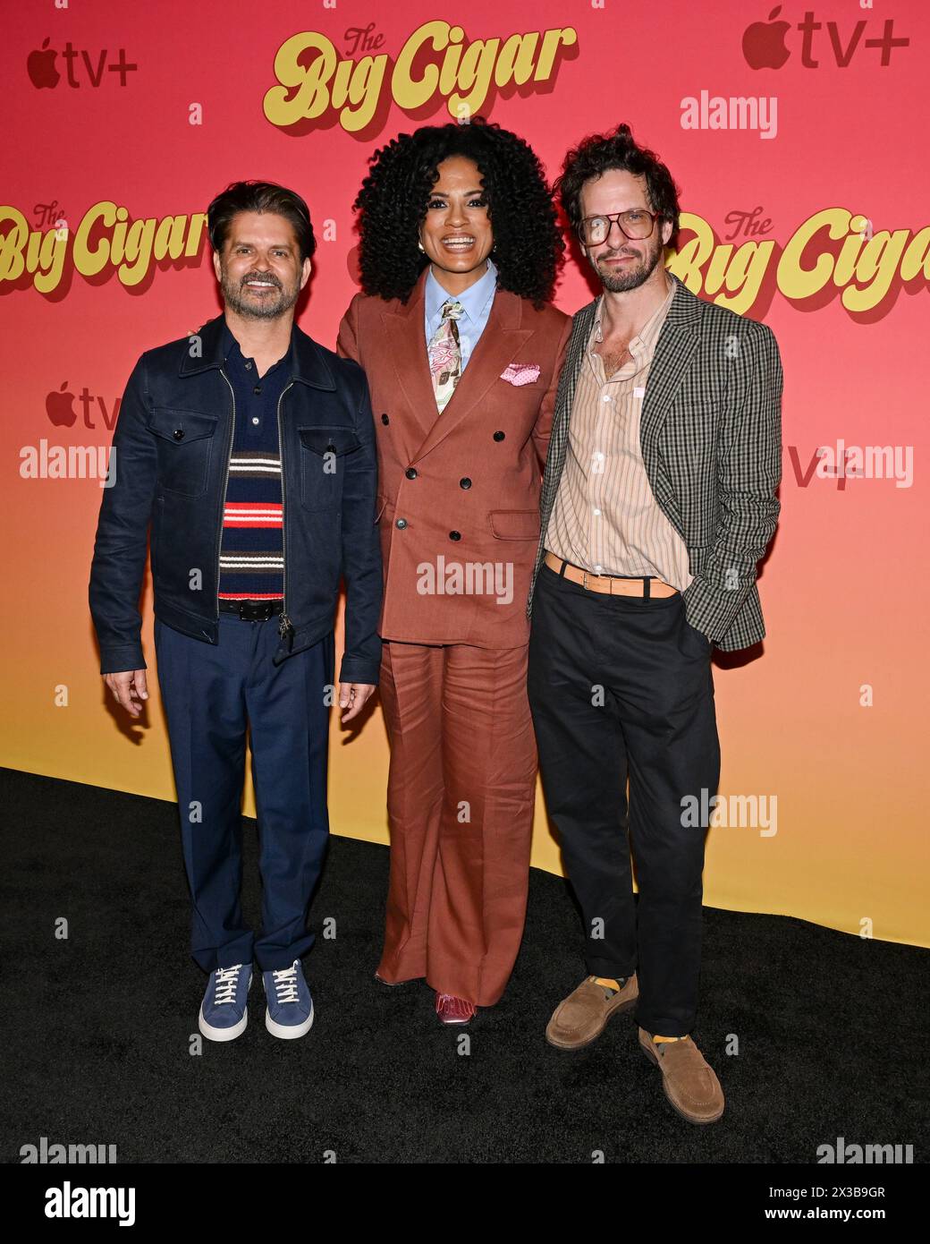 April 25, 2024, West Hollywood, California, USA: Jim Hecht, Janine ...