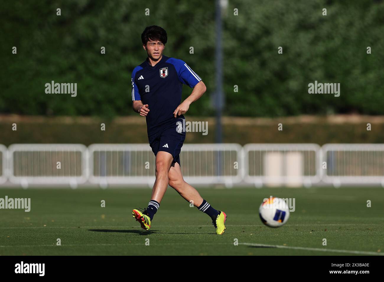 Al Erssal3, Doha, Qatar. 23rd Apr, 2024. Seiji Kimura (JPN), APRIL 23, 2024 - Football/Soccer ...