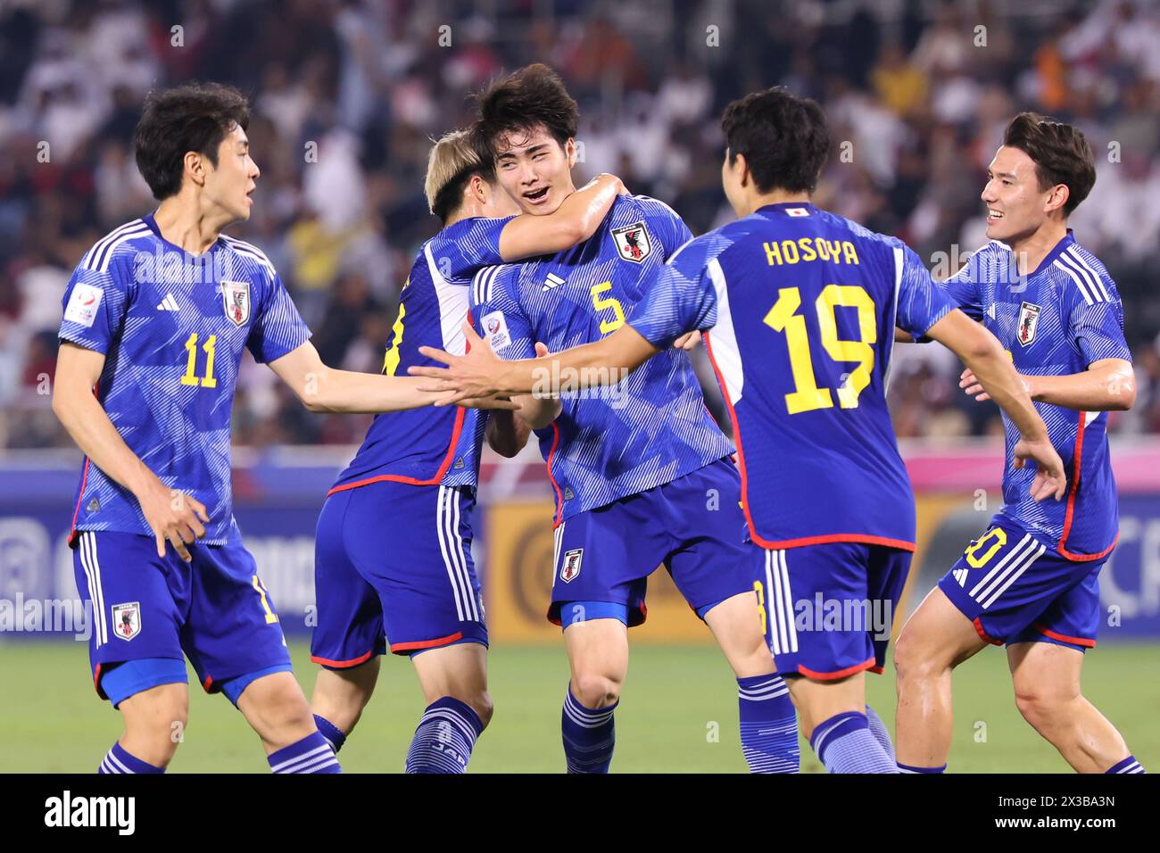 Doha, Qatar. 25th Apr, 2024. Seiji Kimura (JPN) Football/Soccer : AFC ...