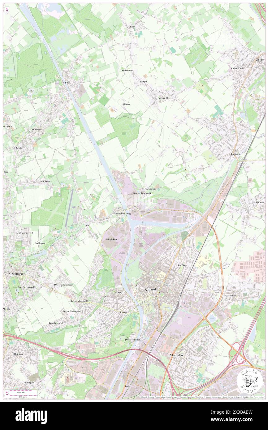 Maalbeek, , BE, Belgium, Flanders, N 50 57' 0'', N 4 25' 0'', map ...