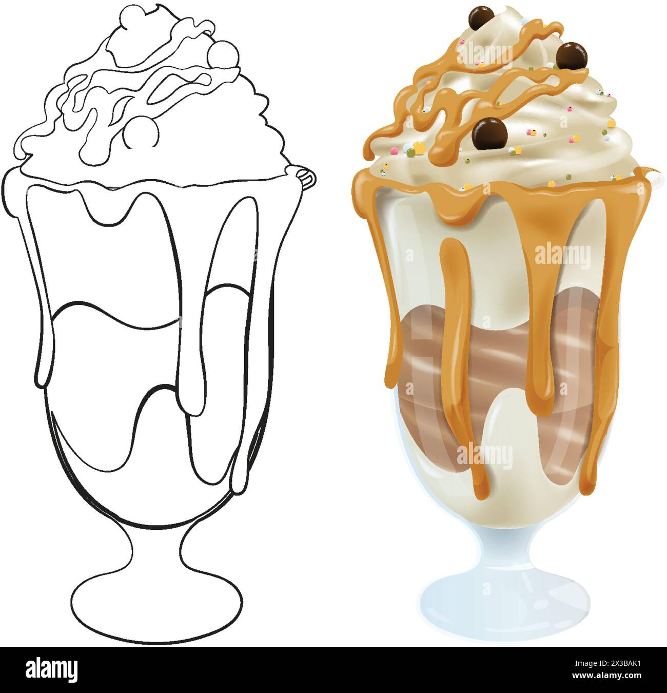 Drizzled vector vectors hi-res stock photography and images - Alamy