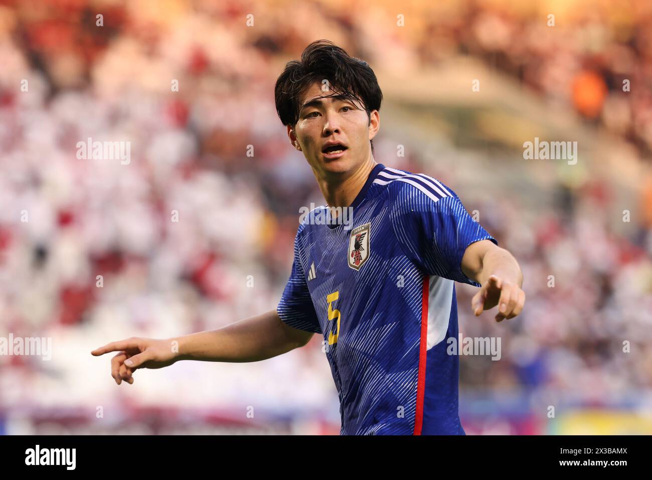 Doha, Qatar. 25th Apr, 2024. Seiji Kimura (JPN) Football/Soccer : AFC U23 Asian Cup Qatar 2024 ...