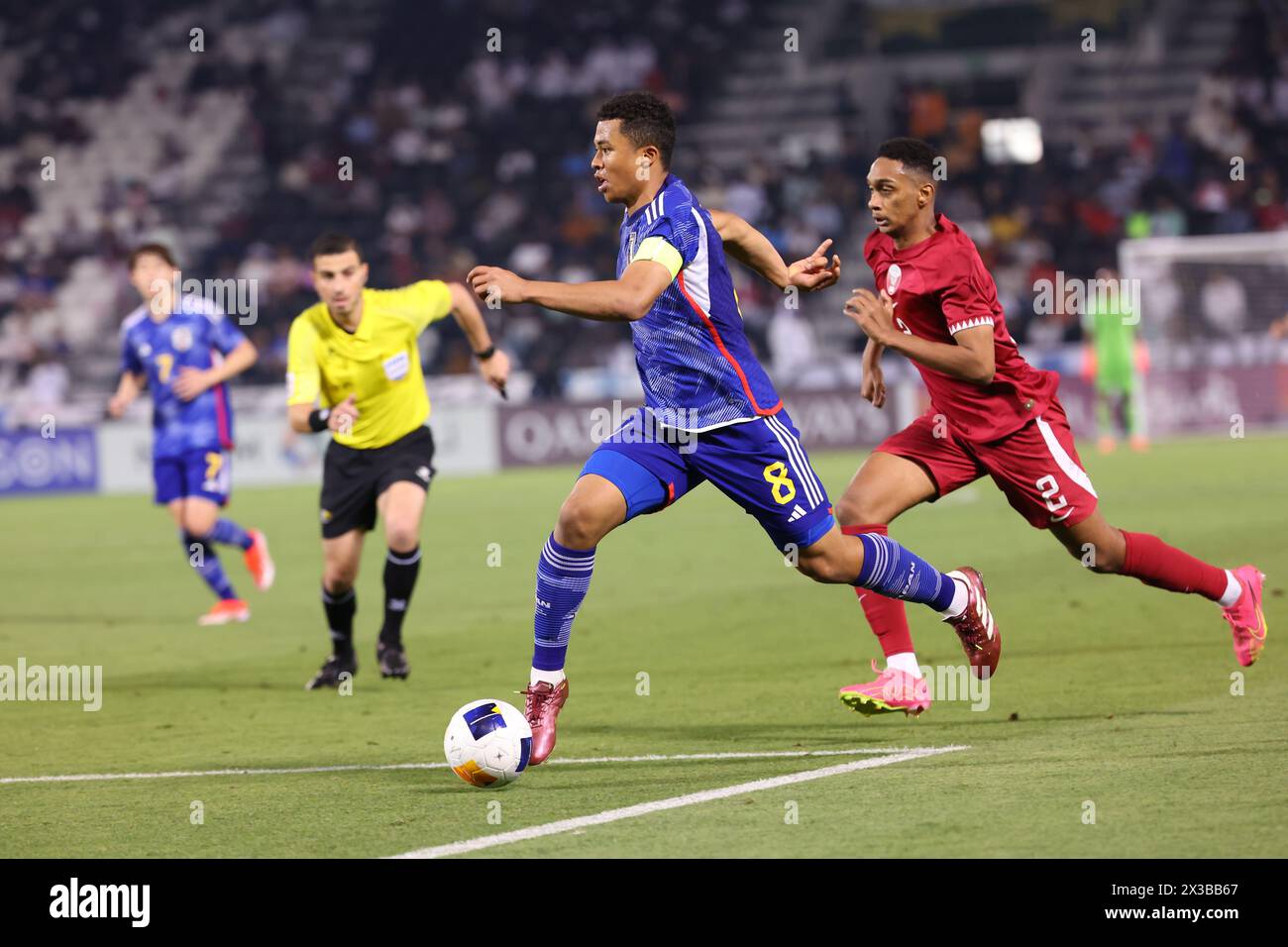 Doha, Qatar. 25th Apr, 2024. Joel Chima Fujita (JPN) Football/Soccer ...