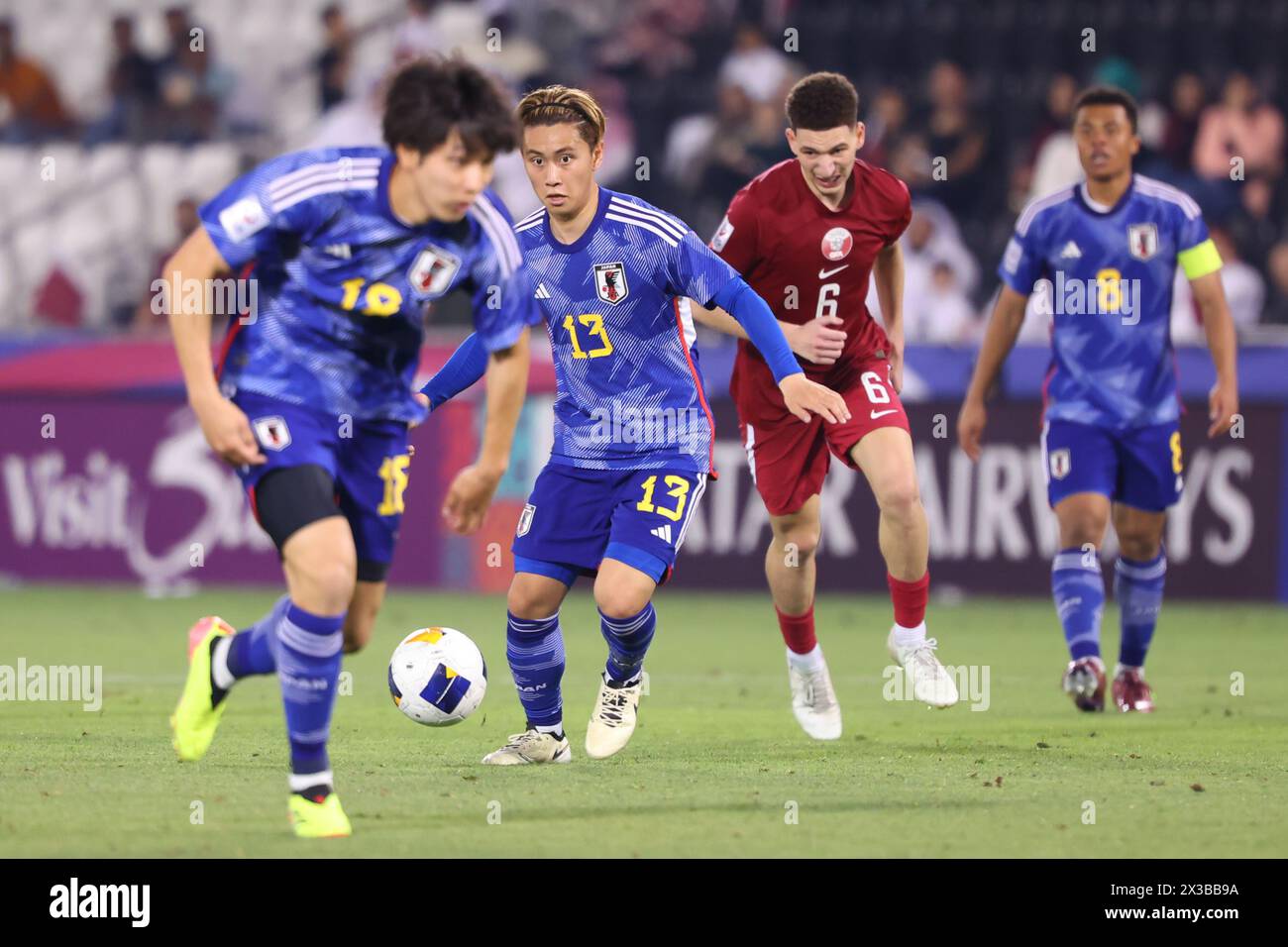 Doha, Qatar. 25th Apr, 2024. Kotaro Uchino, Ryotaro Araki (JPN ...