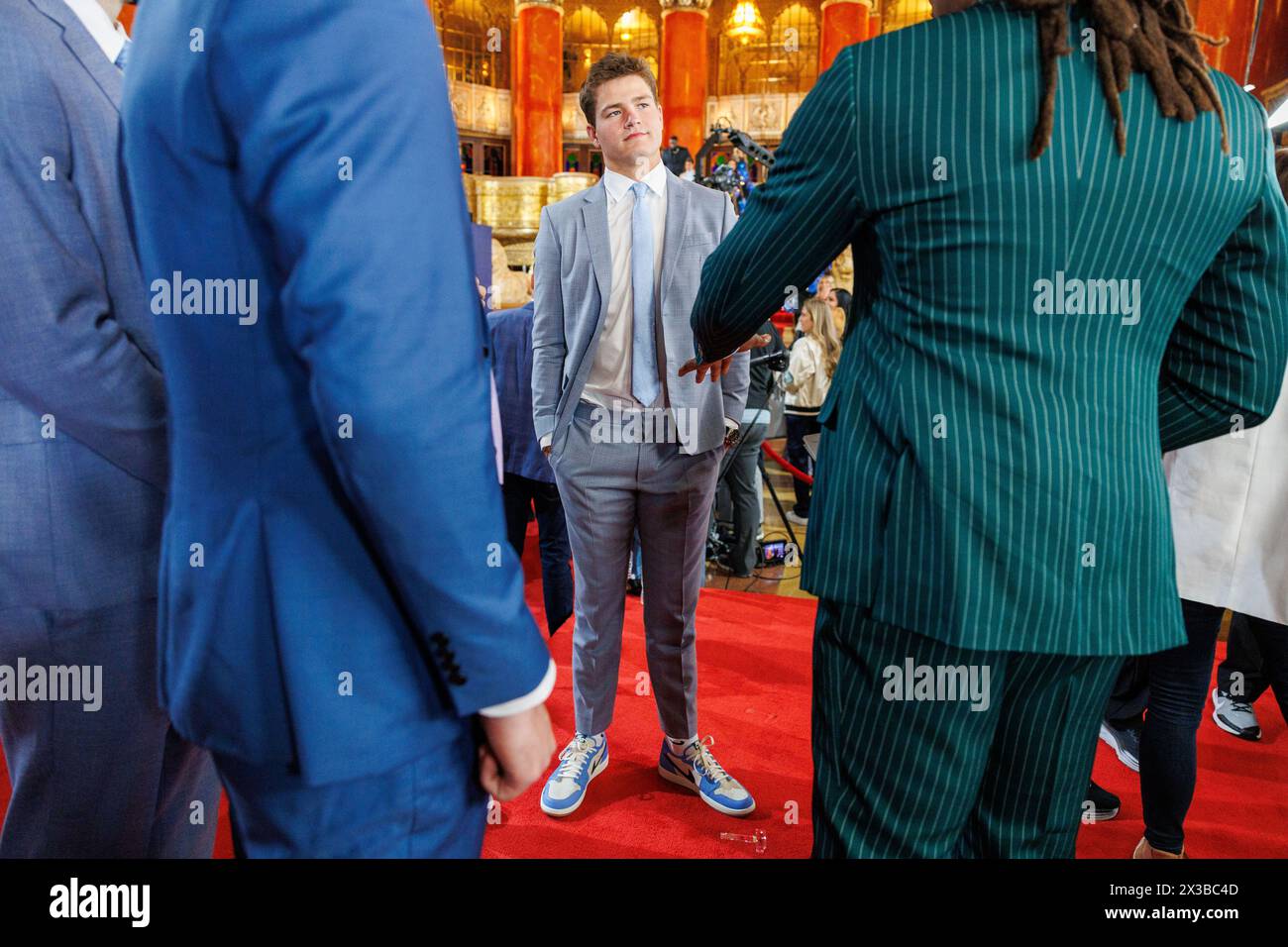 Drake maye draft hi-res stock photography and images - Alamy
