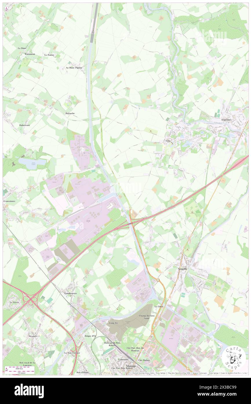 Bacara, Province du Hainaut, BE, Belgium, Wallonia, N 50 32' 59'', N 4 ...