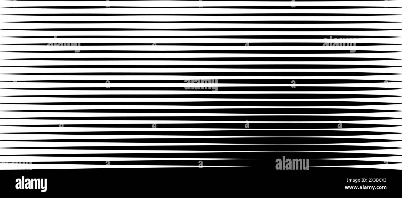 Line halftone gradient texture. Vibrating horizontal gradation ...