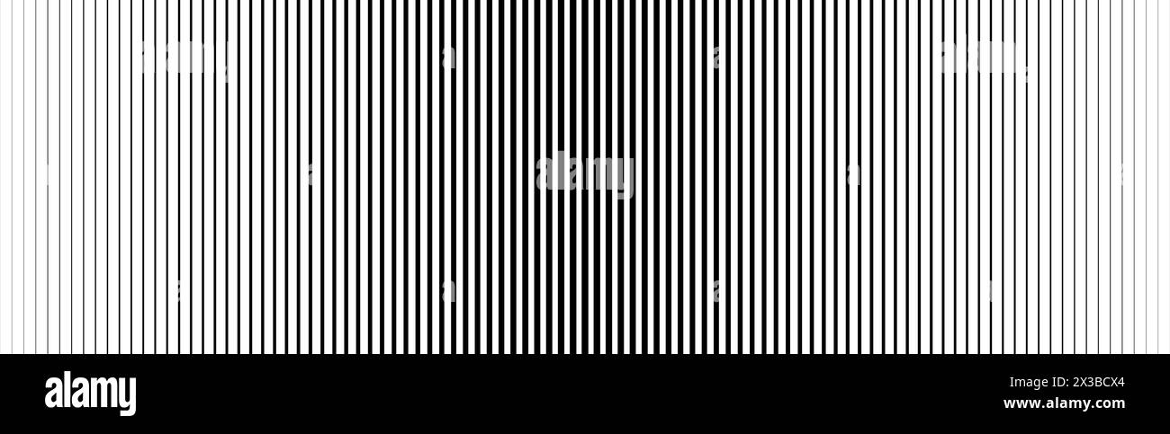Thin line halftone gradient texture. Faded vertical stripe gradation ...