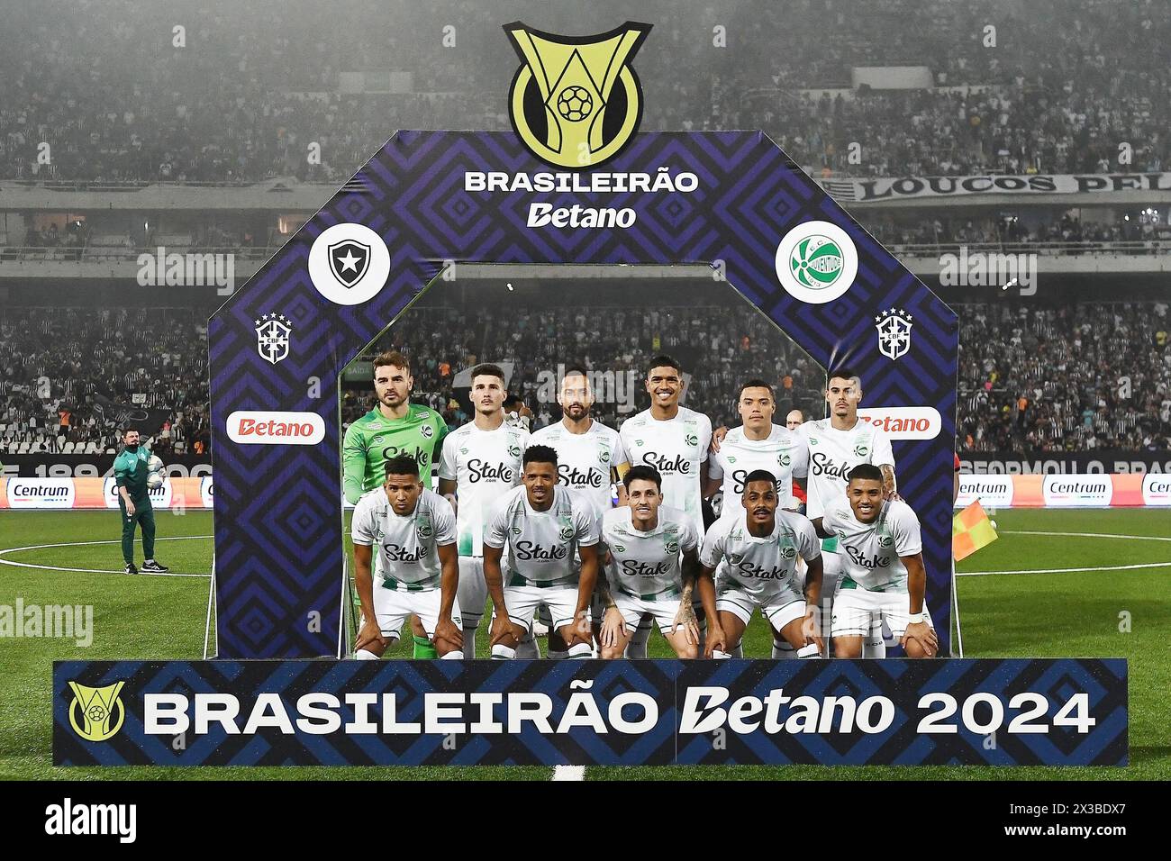 Rio de Janeiro,Brazil,April 21, 2024, Football match between Botafogo ...