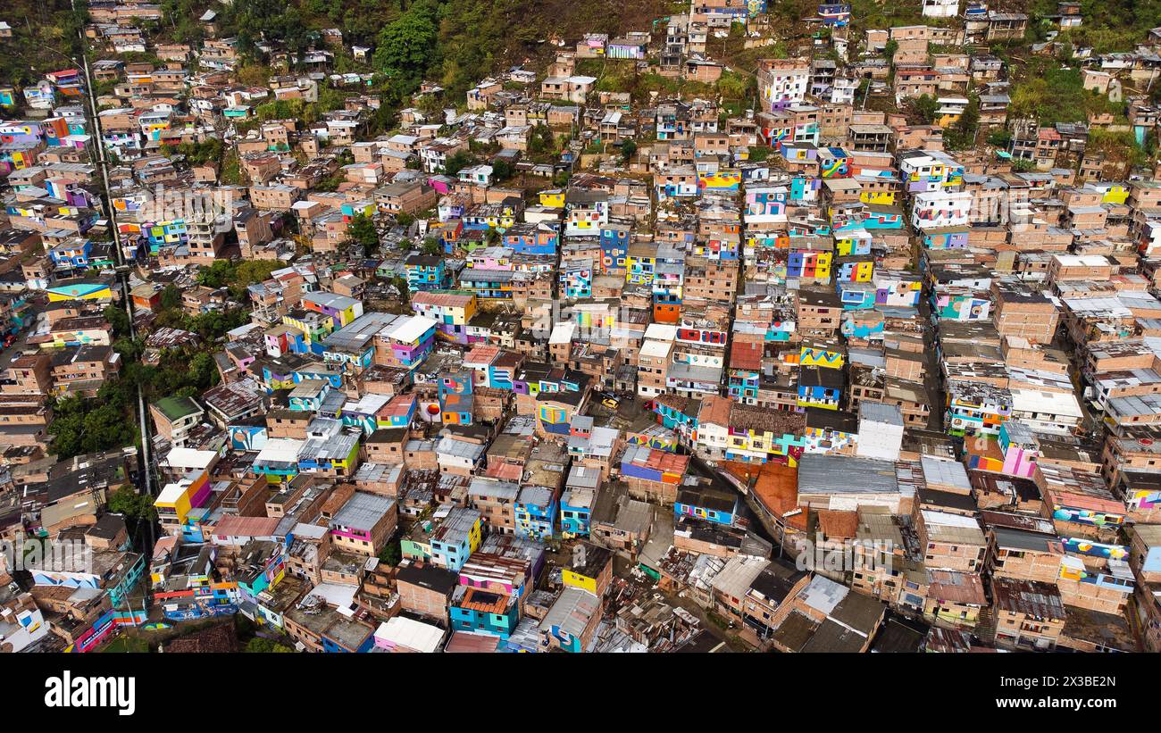 Medellin, Antioquia - Colombia. April 4, 2024. The largest artistic ...