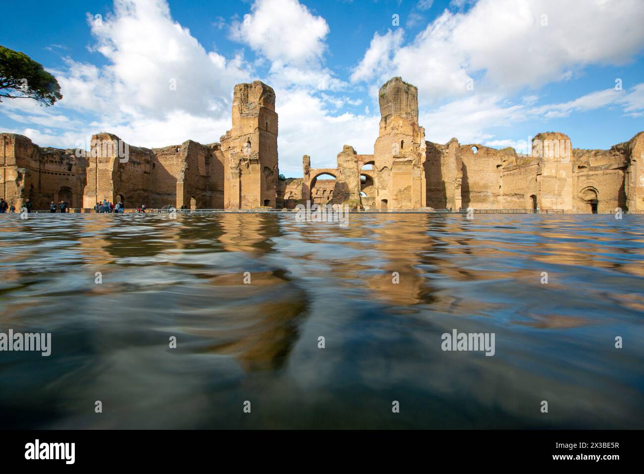 Rome. 25th Apr, 2024. This photo taken on April 25, 2024 shows the ...
