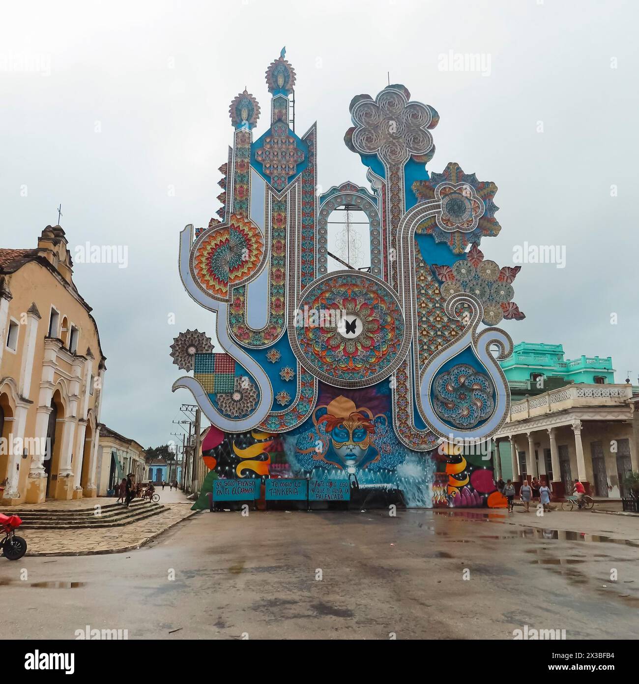 Festivity of Las Parrandas, Remedios, Cuba Stock Photo - Alamy
