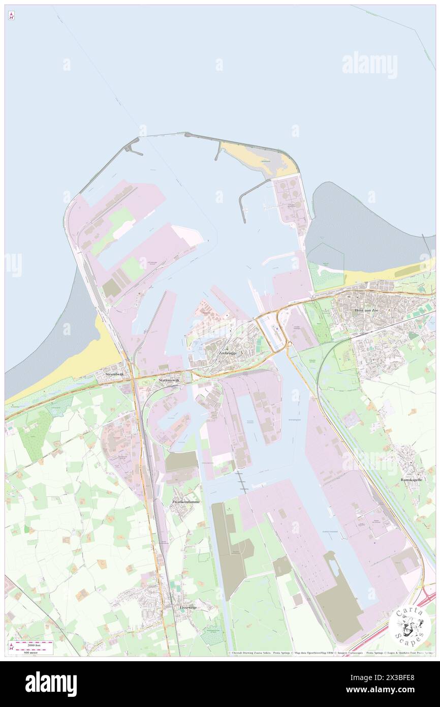 Zeebrugge Port, Provincie West-Vlaanderen, BE, Belgium, Flanders, N 51 ...