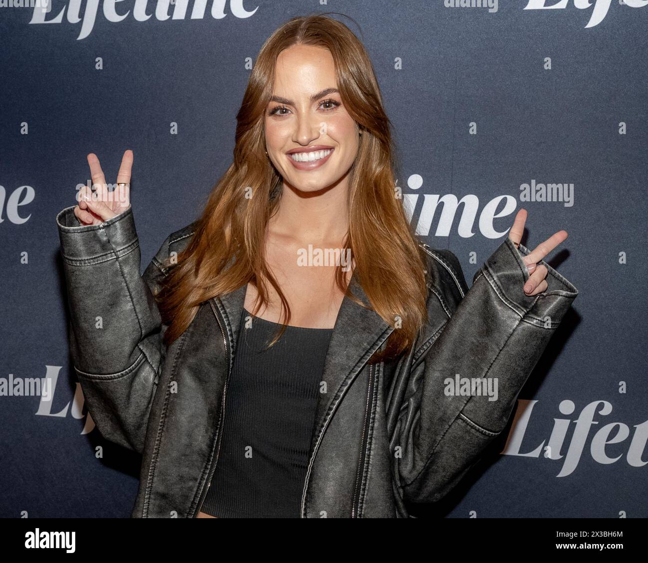 New York, USA. 25th Apr, 2024. Haley Kalil attends the 'Dance Moms: The ...