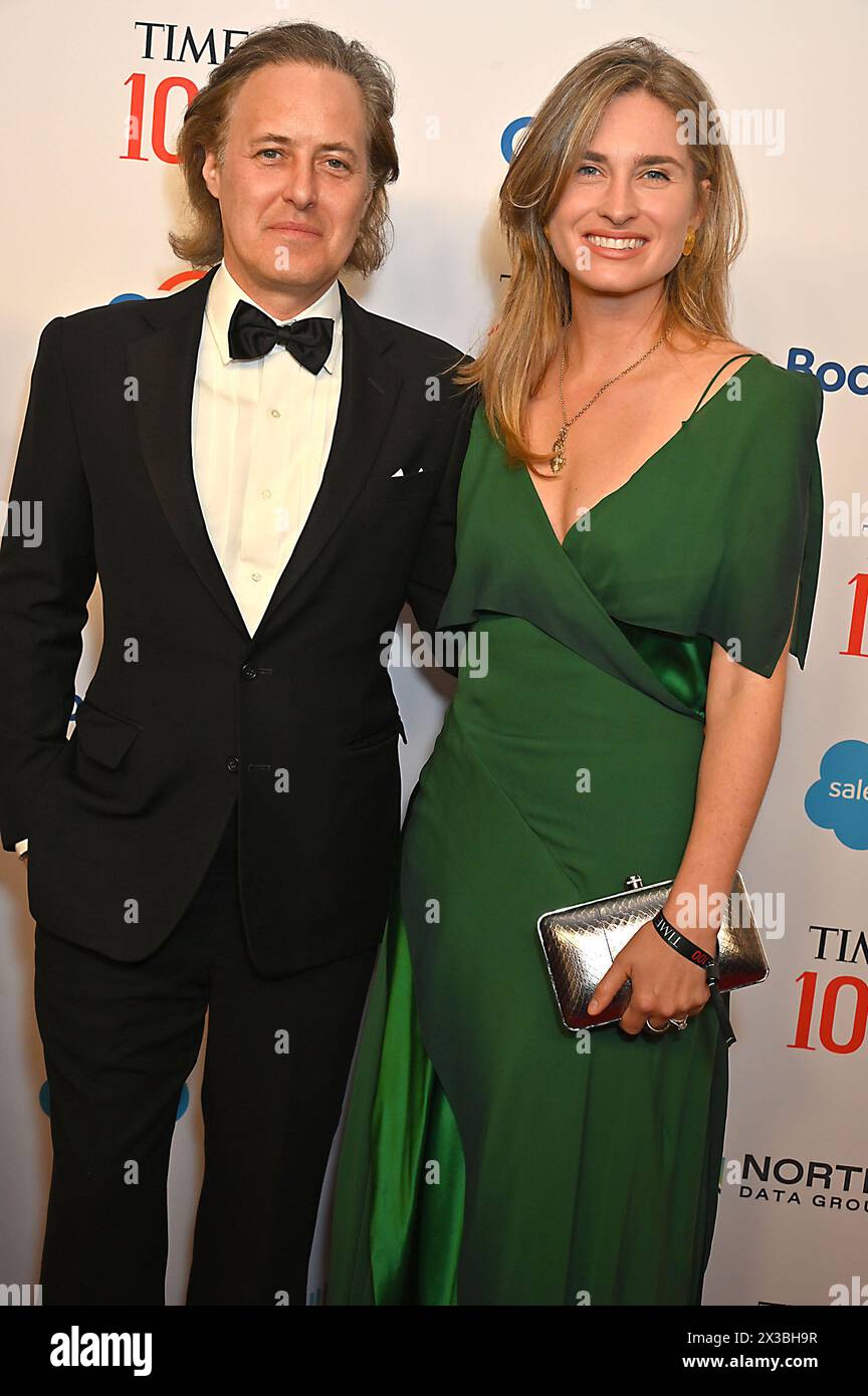 David Lauren and wife Lauren Bush Lauren attend the TIME 100 Gala celebrating TIME's list of the ...