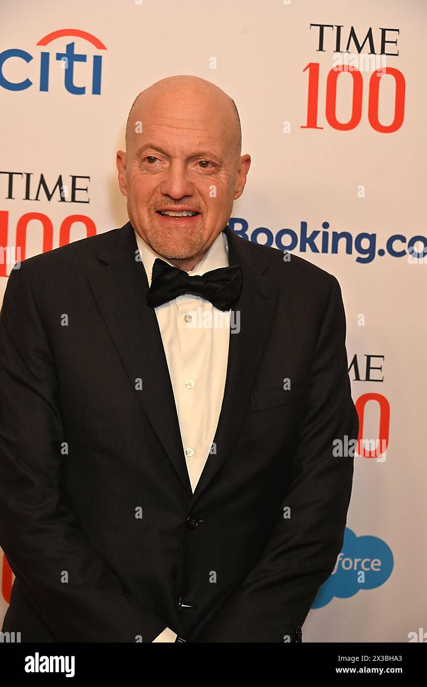 Jim Cramer attends the TIME 100 Gala celebrating TIME's list of the 100 ...