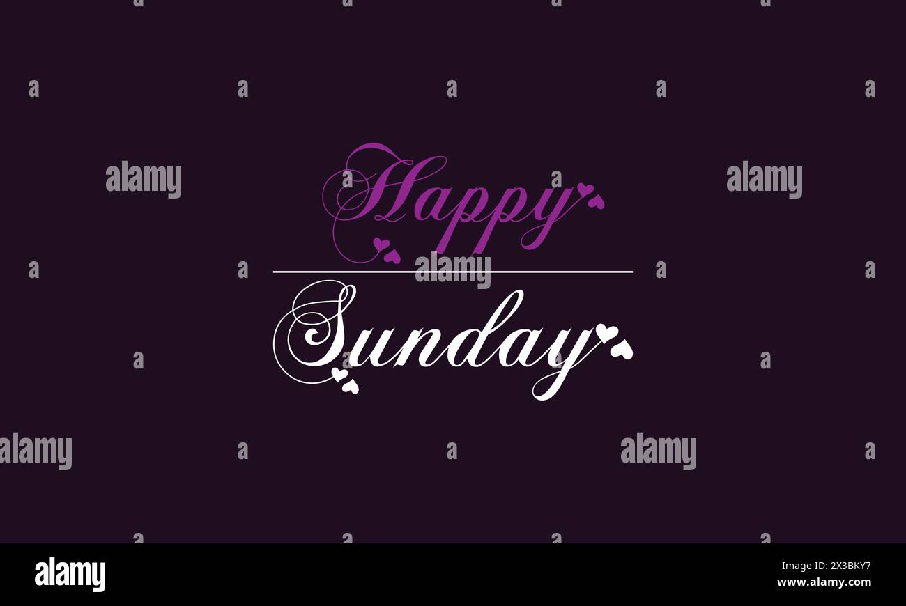 Sunday art Stock Vector Images - Alamy