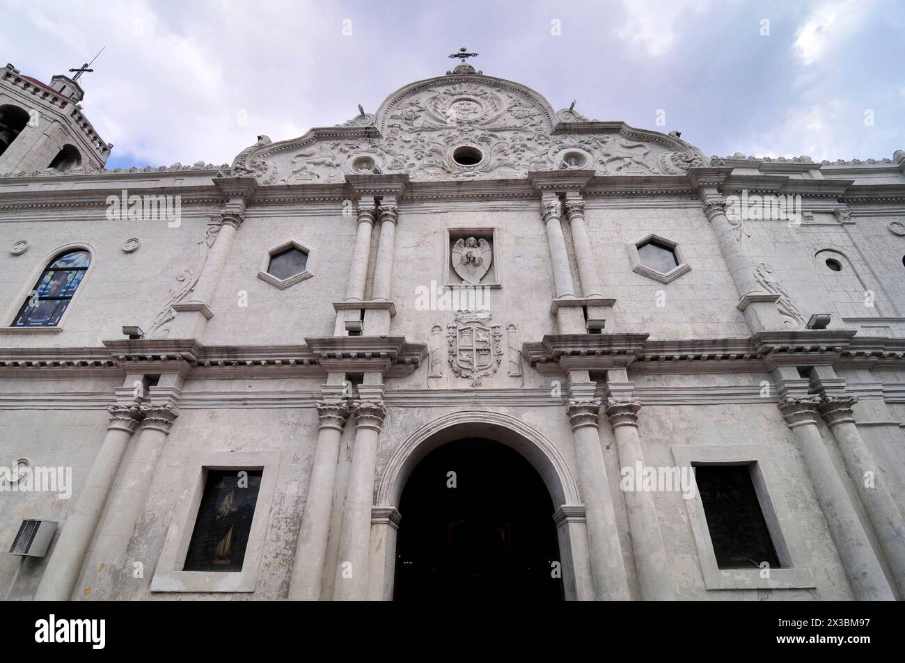 The Cebu Metropolitan Cathedral in Cebu City, The Philippines Stock ...