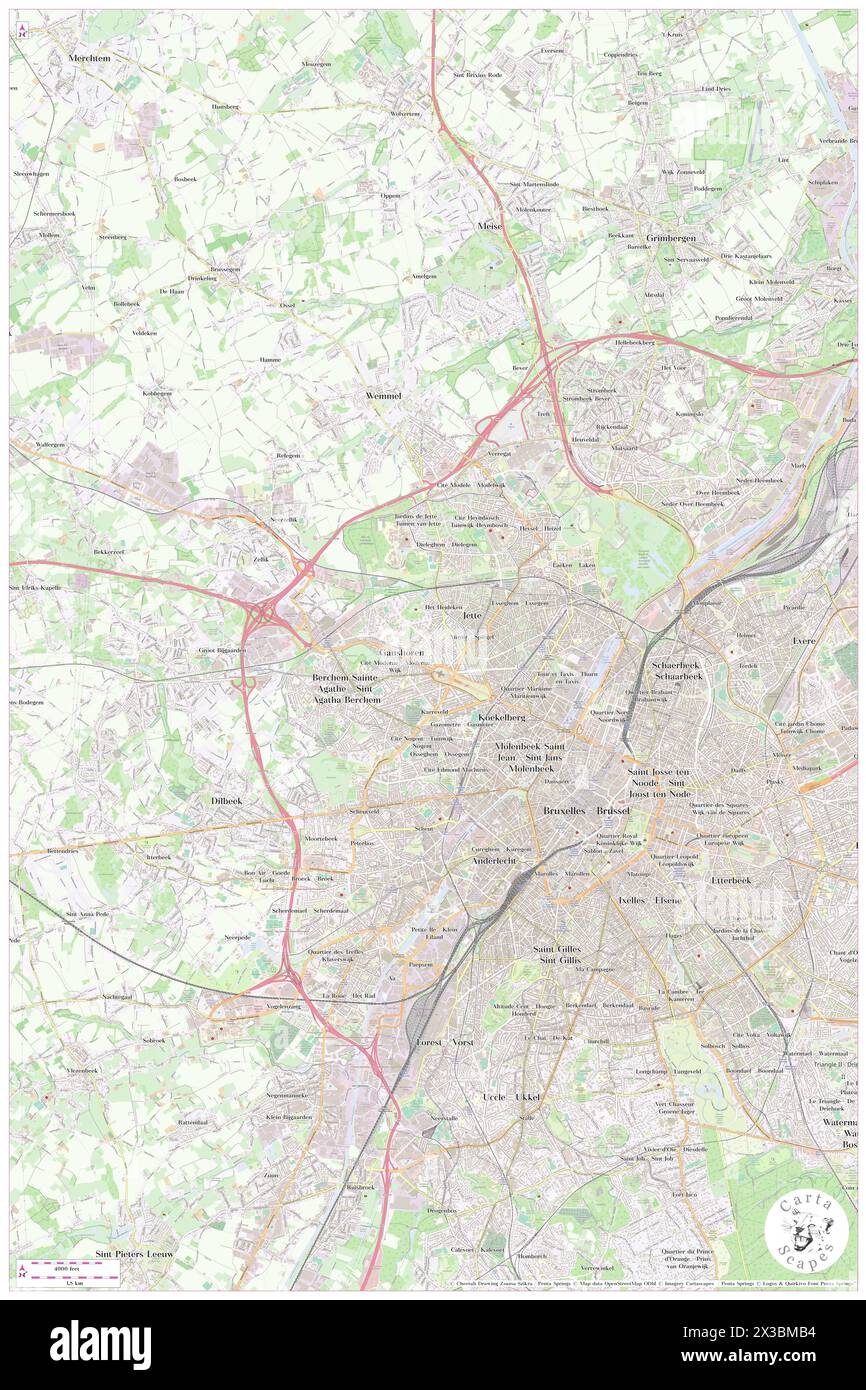 Ganshoren, Bruxelles-Capitale, BE, Belgium, Brussels Capital, N 50 52 ...