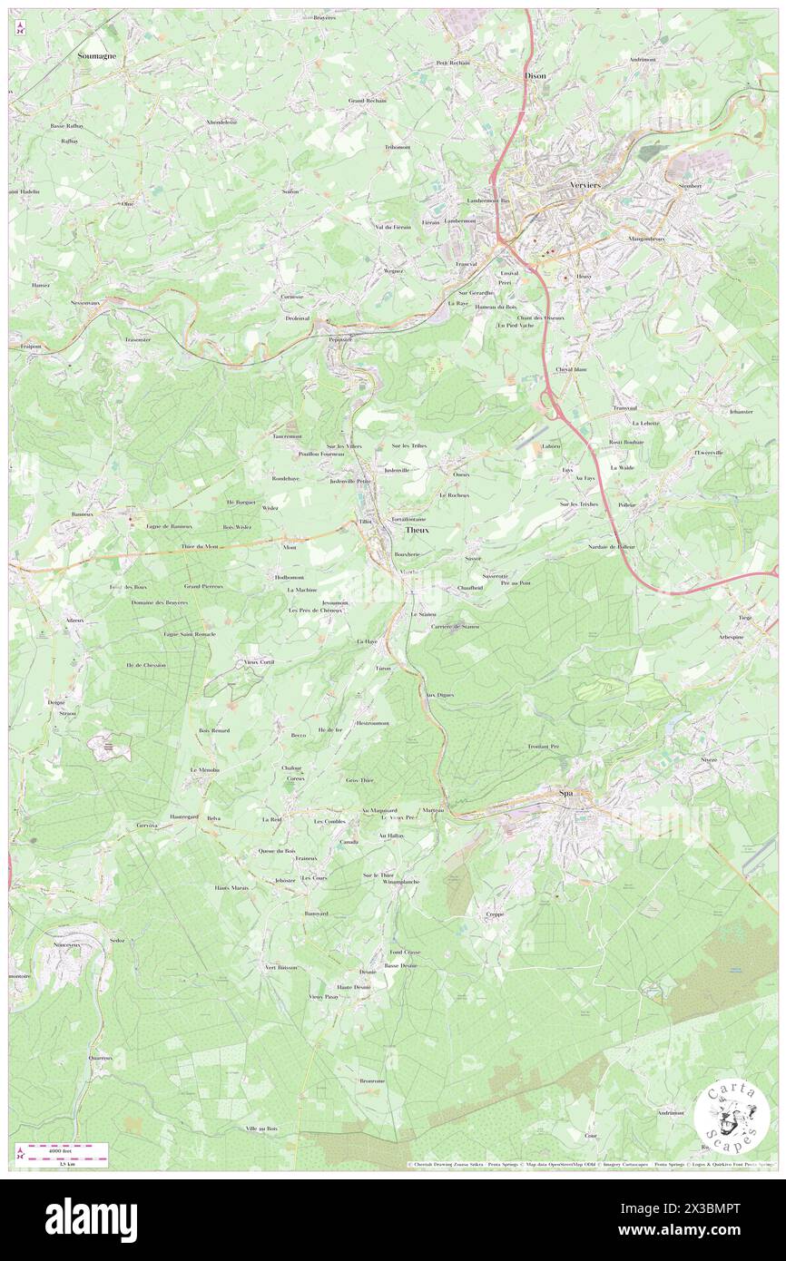 Theux, Province de Liège, BE, Belgium, Wallonia, N 50 32' 3'', N 5 48 ...