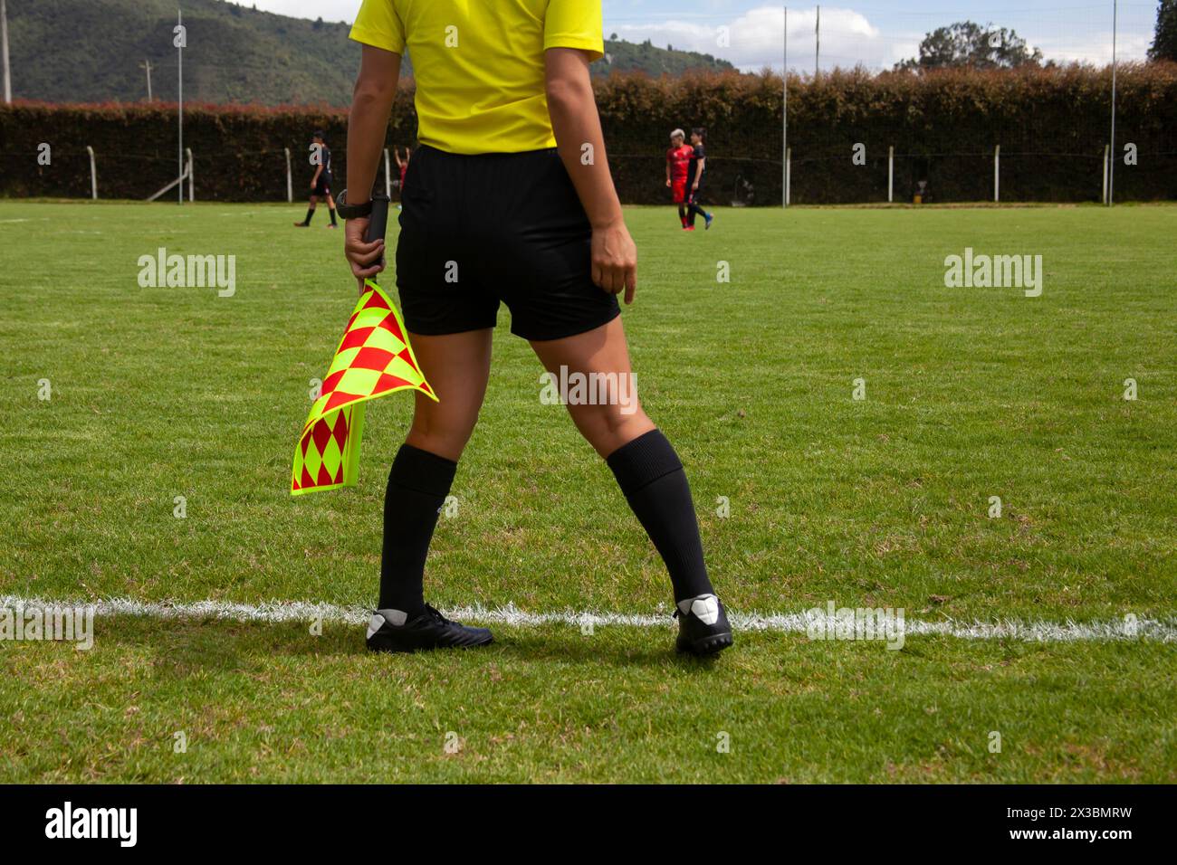 Equipment for football assistant referee hi-res stock photography and ...