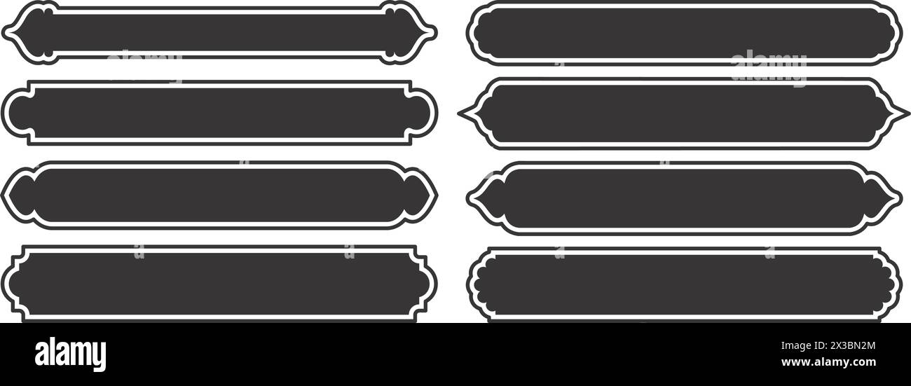 Ramadan Arabic shape. Islamic frame with ornament. Turkish ribbon ...