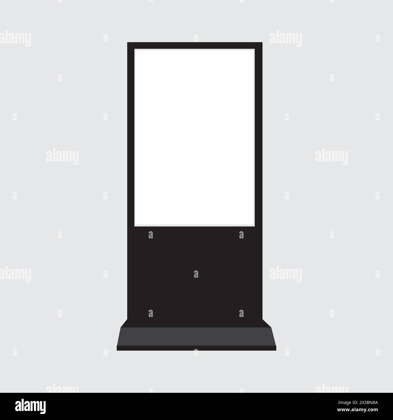 Digital signage display Stock Vector Images - Alamy