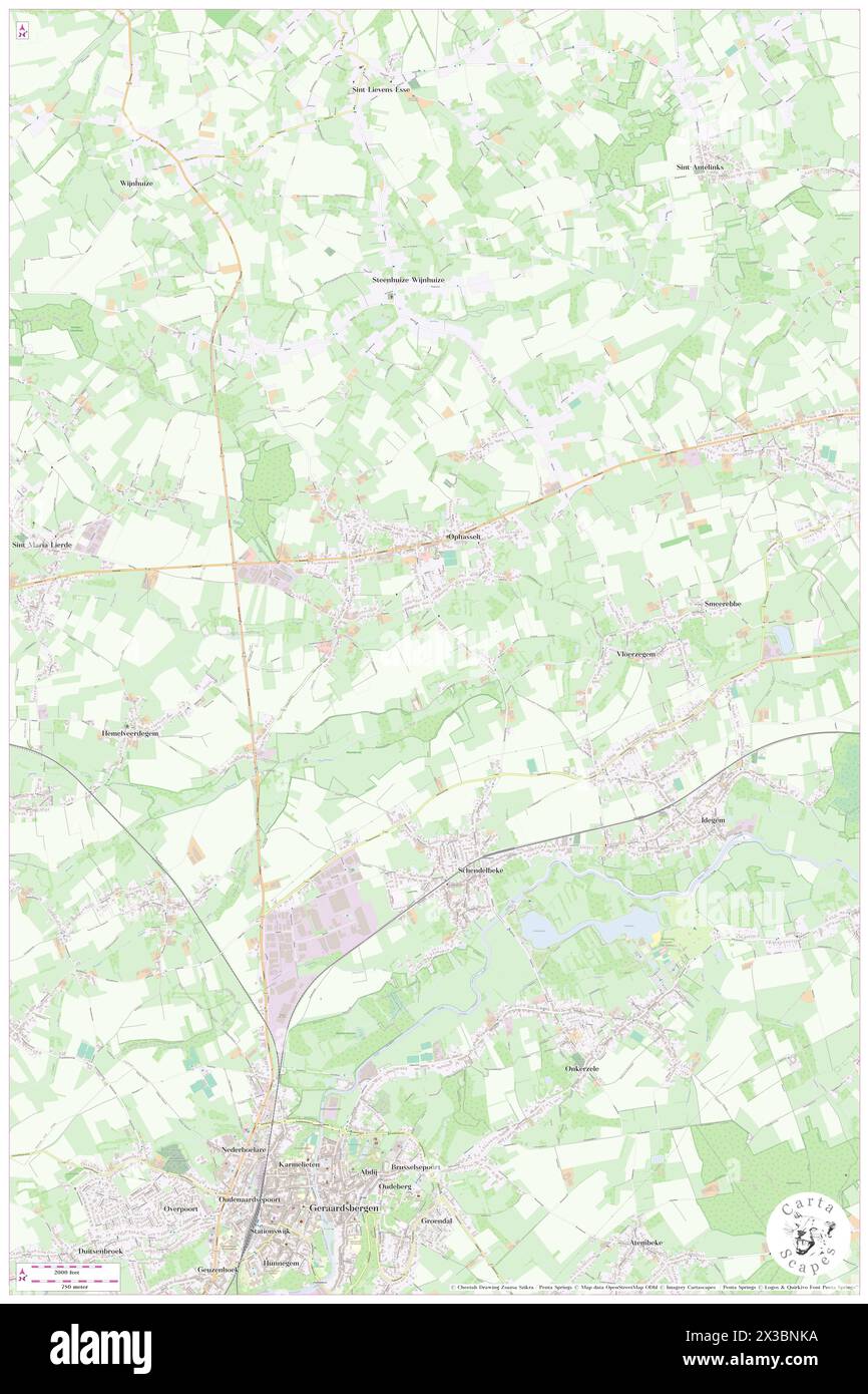 Boesberg, Provincie Oost-Vlaanderen, BE, Belgium, Flanders, N 50 48' 47 ...