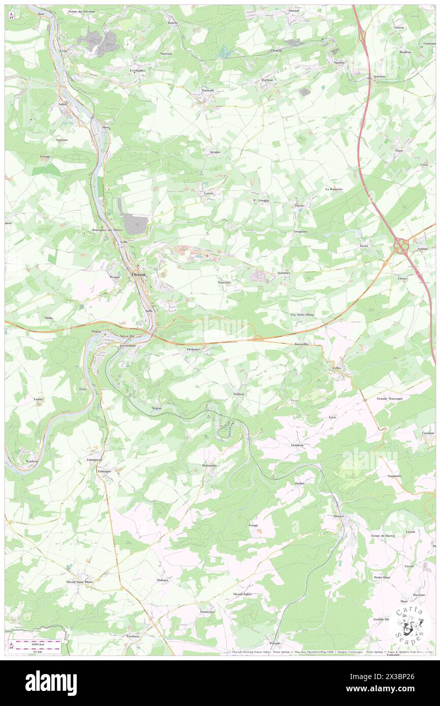 Dinant, Province de Namur, BE, Belgium, Wallonia, N 50 15' 30'', N 4 54 ...