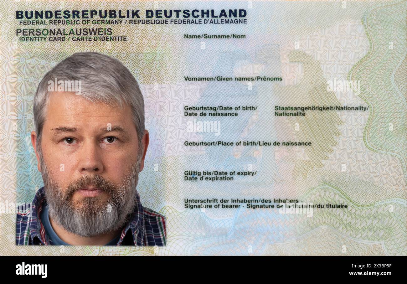 Id card germany hi-res stock photography and images - Alamy