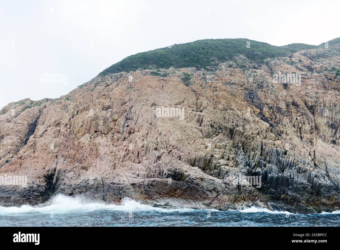Rugged coastal landscapes in Sai Kung East Country park in Hong Kong ...
