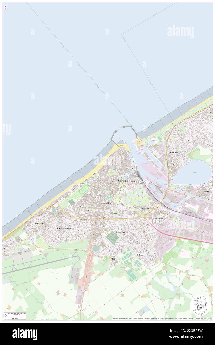 Casino Oostende, Provincie West-Vlaanderen, BE, Belgium, Flanders, N 51 ...