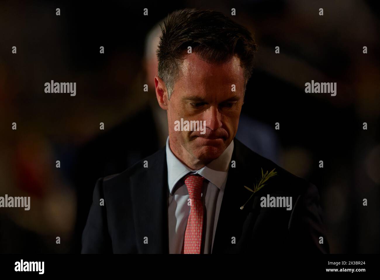 Sydney, Australia. 25th Apr, 2024. The Honourable Chris Minns, Premier ...