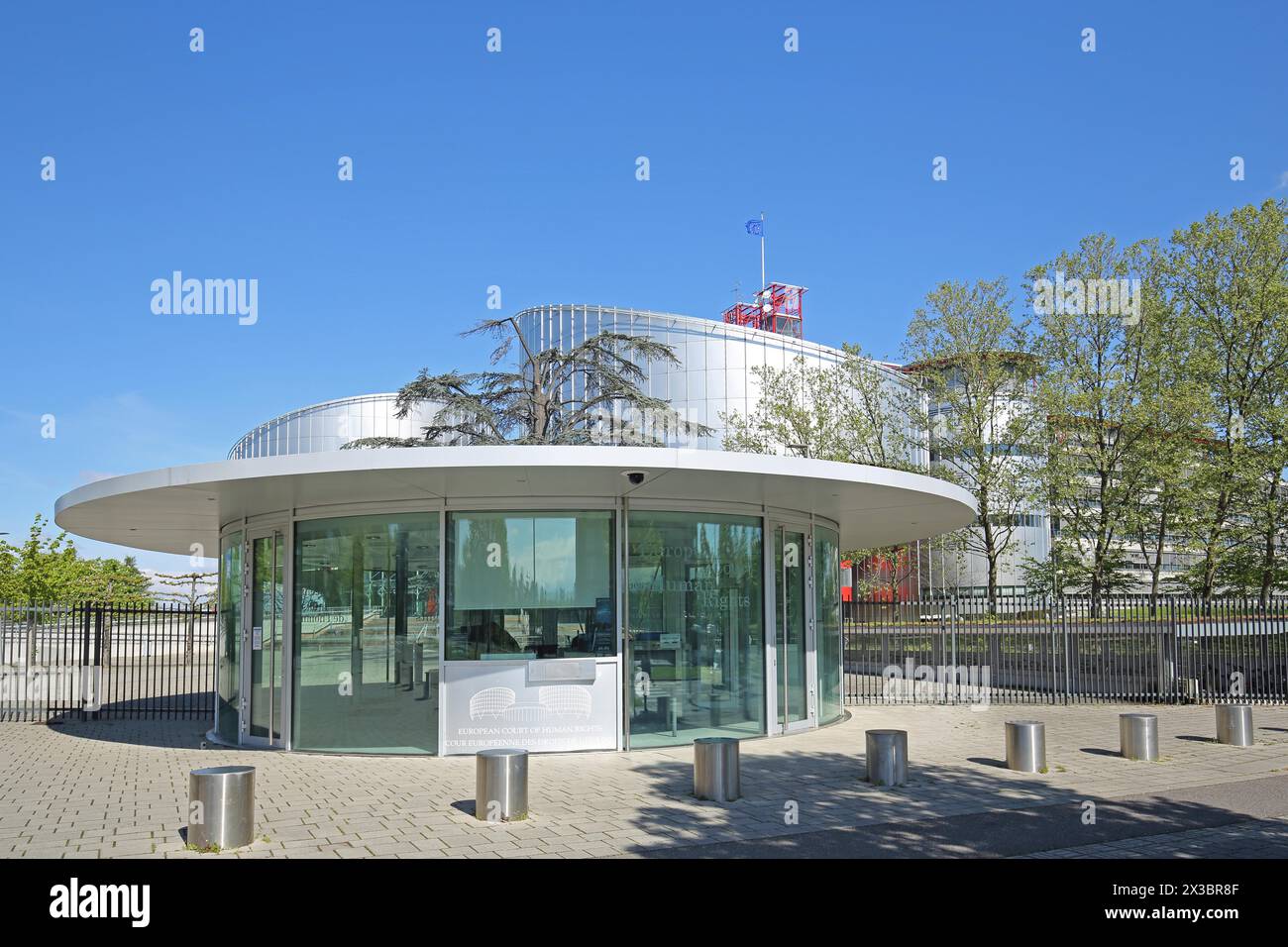 European Court of Human Rights, ECHR, EU, court, modern, building ...