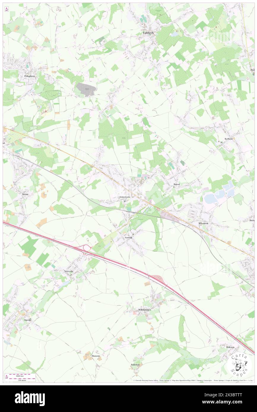 Boutersem, Provincie Vlaams-Brabant, BE, Belgium, Flanders, N 50 50' 27 ...
